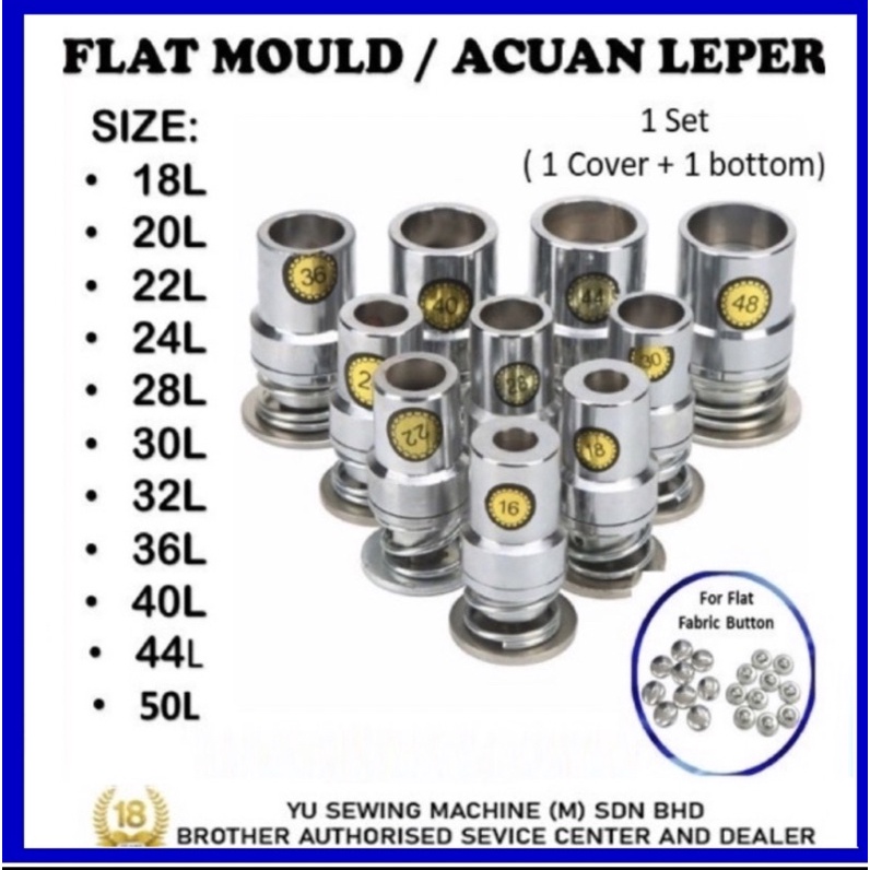 Alat Balut Butang (Hand Press Tool)/Alat Ketip Butang (Snap Button ...
