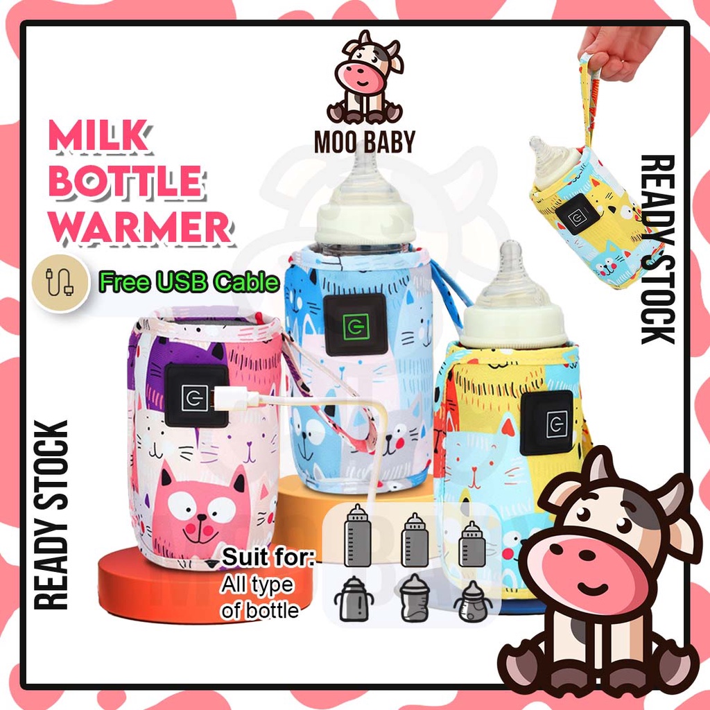 ⭐Moo Baby Panaskan Susu Baby Portable Milk Warmer Travel Baby Warmer ...
