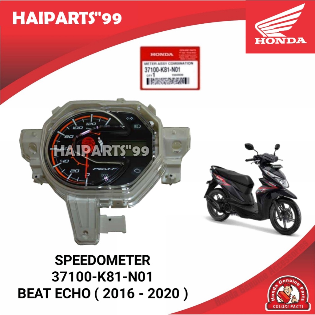 Speedometer Assy Speedo Meter Kilo Meter Km Assy Honda Beat Eco Beat ...