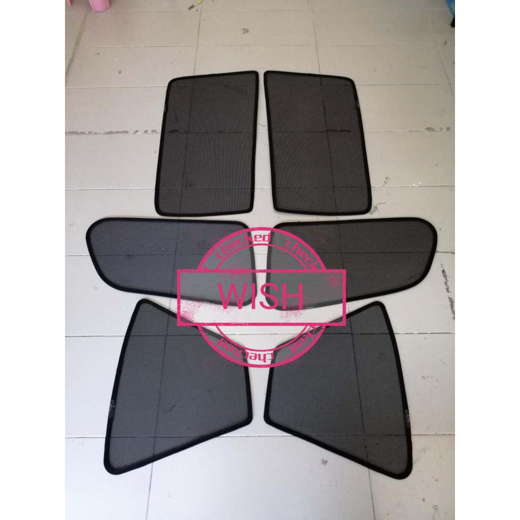 Toyota Fully Magnetic Sunshade ALPHARD/VELLFIRE/AVANZA/ALTIS/CAMRY ...