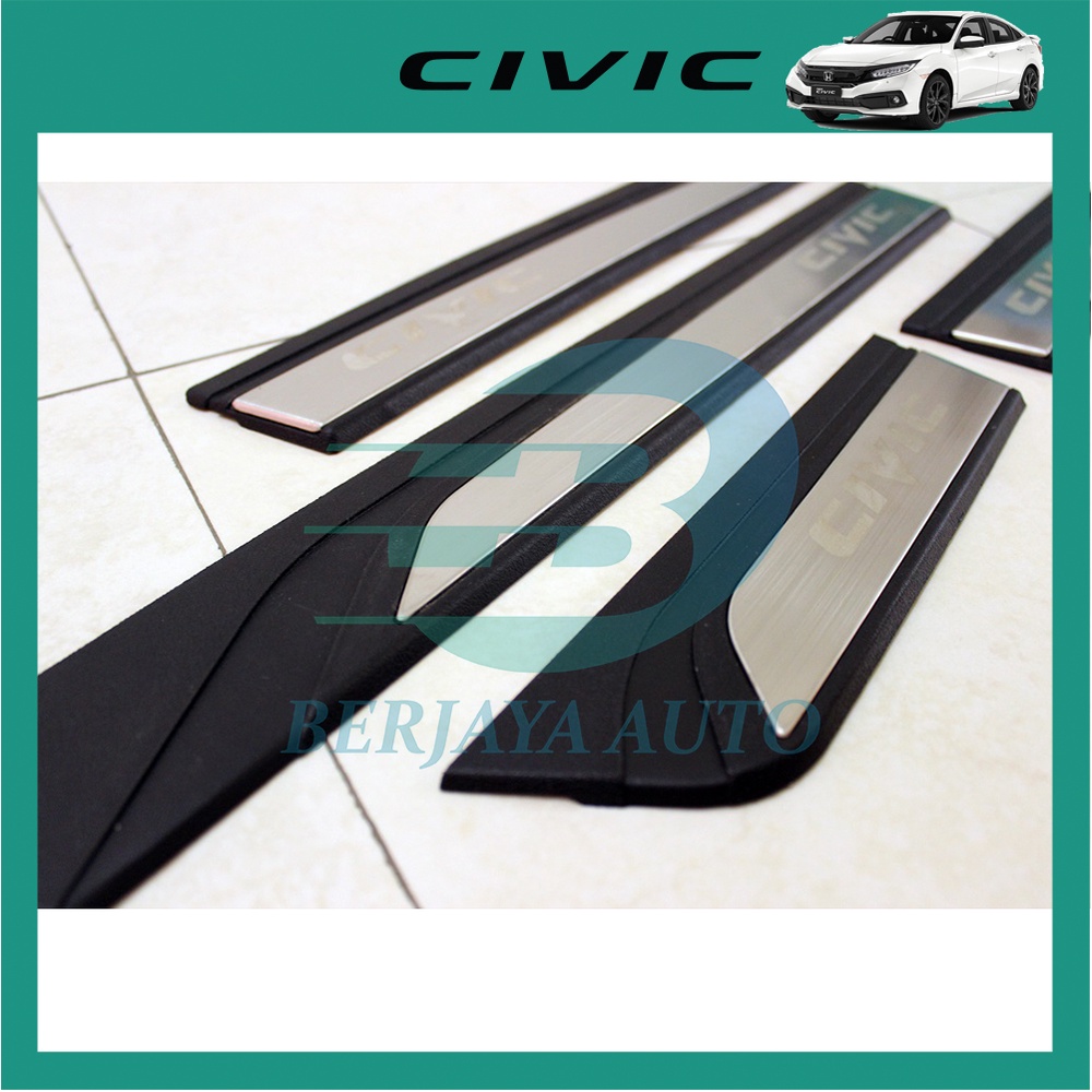Honda Civic 10th Gen 2016-2020 OEM Door Step / Scuff Plate Door Step ...