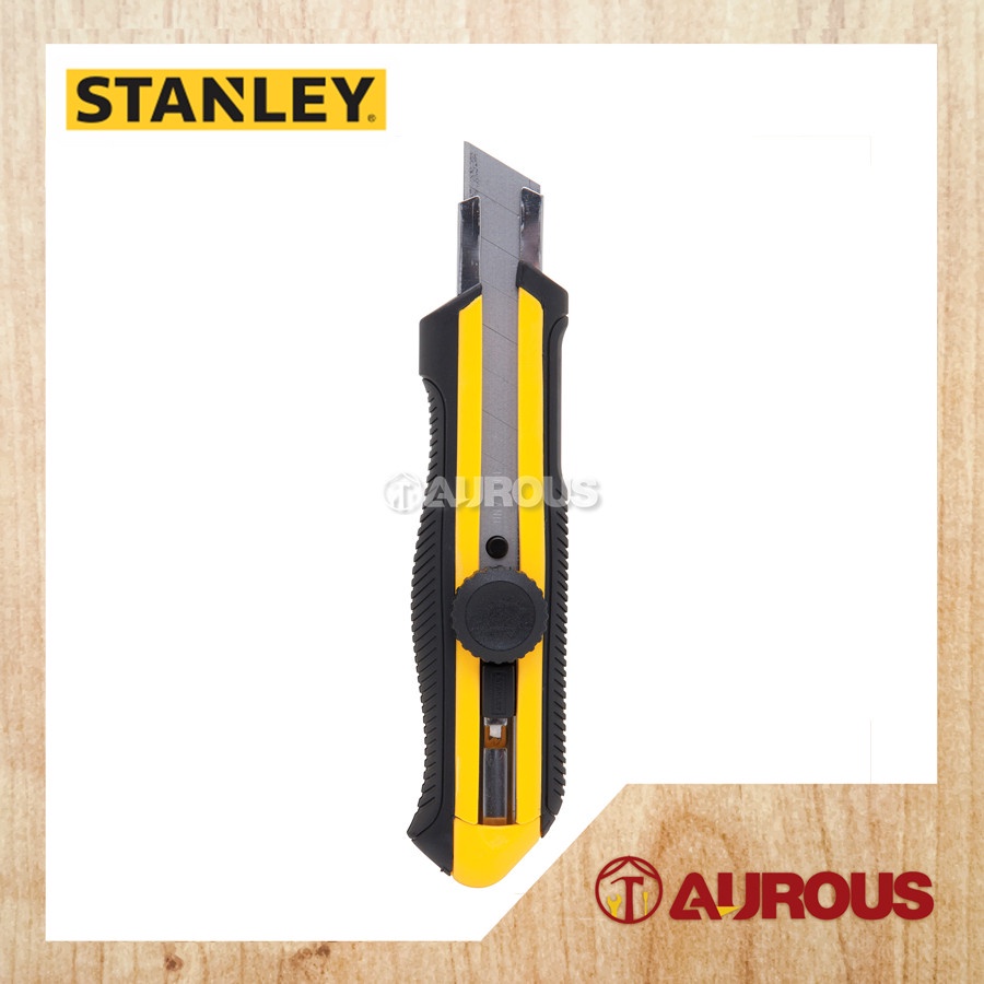 STANLEY QUICK POINT DYNA GRIP SNAP OFF BLADE KNIFE 18MM (10-418 ...