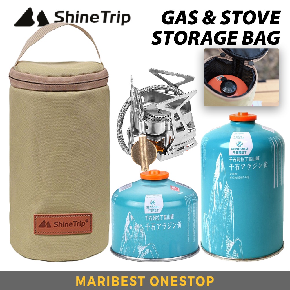 SHINETRIP Gas Tank Cover Butane Gas Bag Camping Stove Bag Camping Gas ...