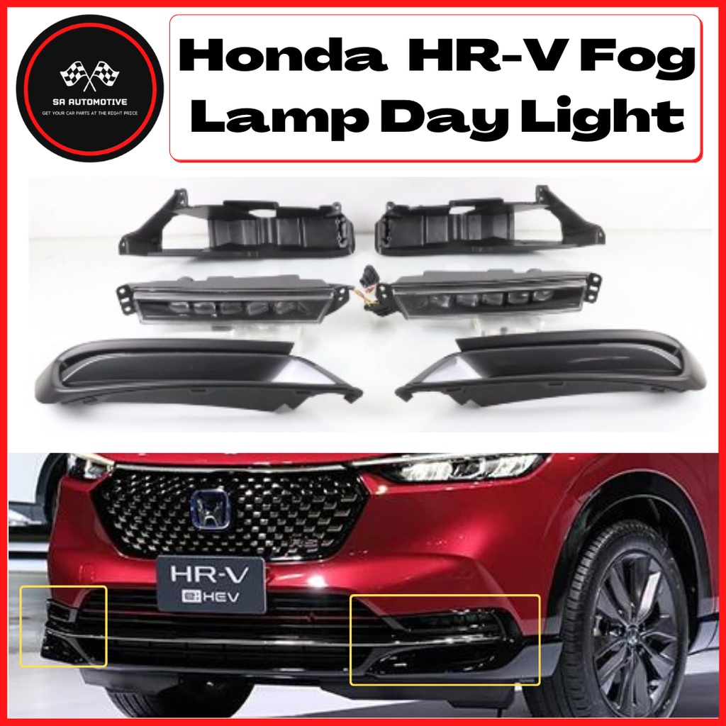 Honda Vezel HRV H-RV 2022 Daylight Running LED Fog Lamp Light DRL ...