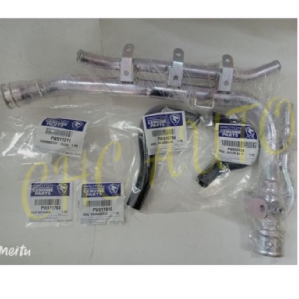 100% ORIGINAL PW911365 WATER PUMP PIPE COMPLETE SET WITH THERMOSTAT ...