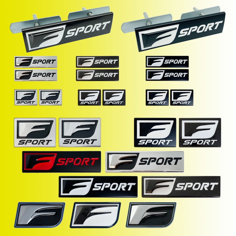 3D Metal F Sport Badge Emblem Decals Car Stickers for Lexus IS200T ...