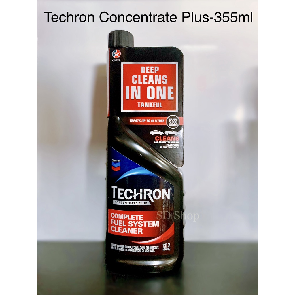 CALTEX TECHRON CONCENTRATE PLUS (FUEL SYSTEM CLEANER) 355ML | Shopee ...