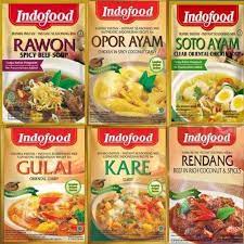 Indofood Racik Special Soto Ayam, Rendang, Kare, Rawon, Opor Ayam ...