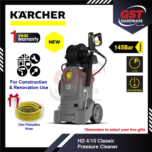 Karcher Heavy Duty Water Jet High Pressure Heavy Duty HD 4/10 Water Jet Heavy Duty | Shopee Malaysia
