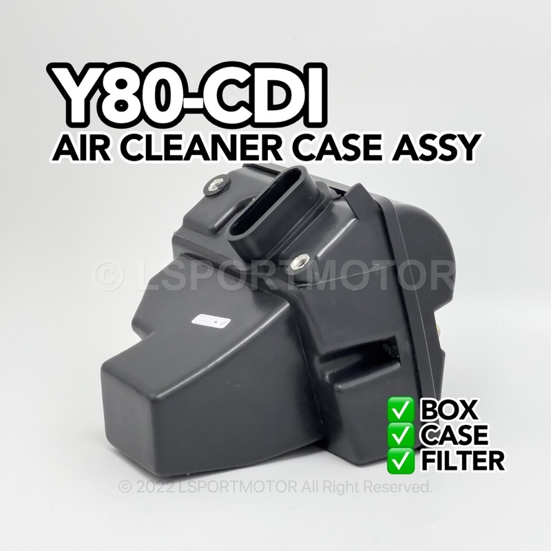 YAMAHA Y80-CDI AIR CLEANER CASE ASSY (COMPLETE) KOTAK ANGIN FILTER AIR ...