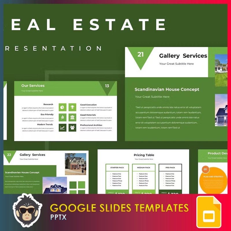 Real Estate Google Slides Presentation | Shopee Malaysia