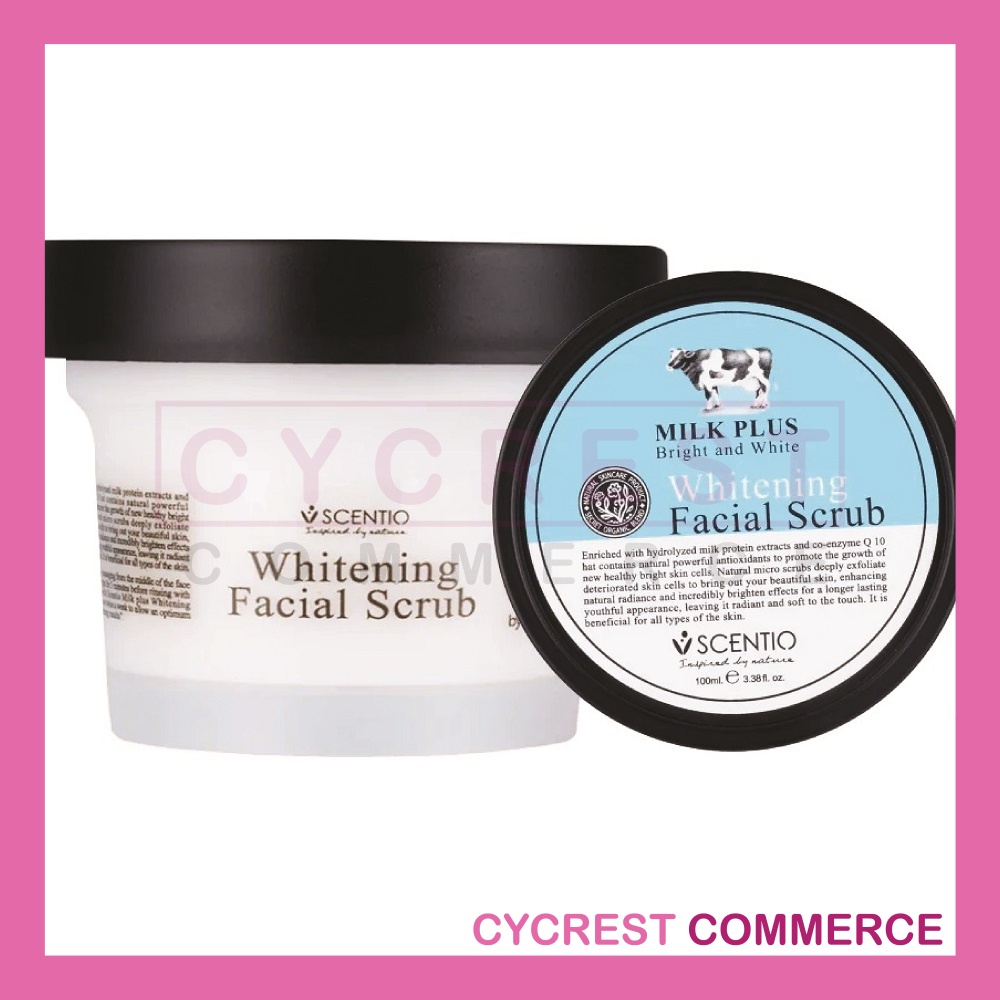 Beauty Buffet Scentio Milk Plus Whitening Facial Scrub (100ml) | Shopee ...
