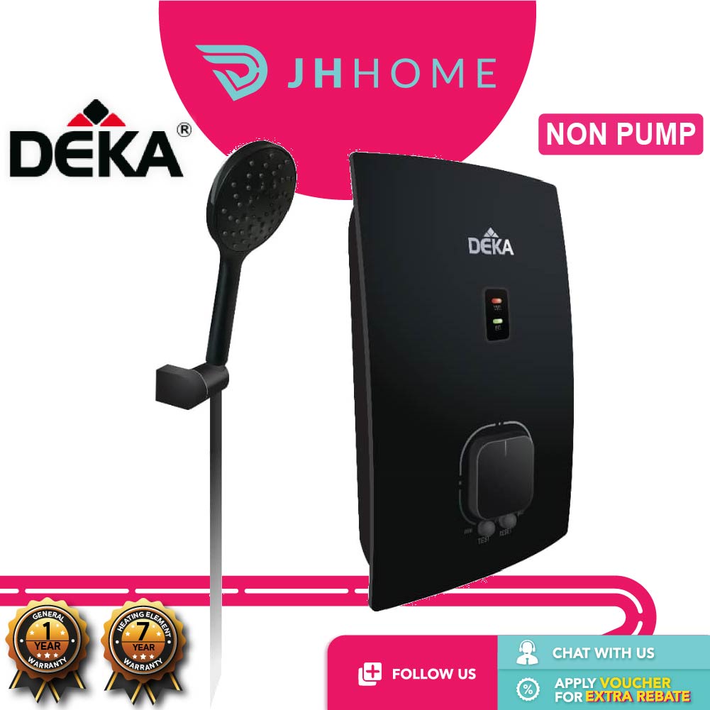 Deka Premio Non-Pump Instant Heat Water Heater PREMIO-BK | PREMIO-WH ...