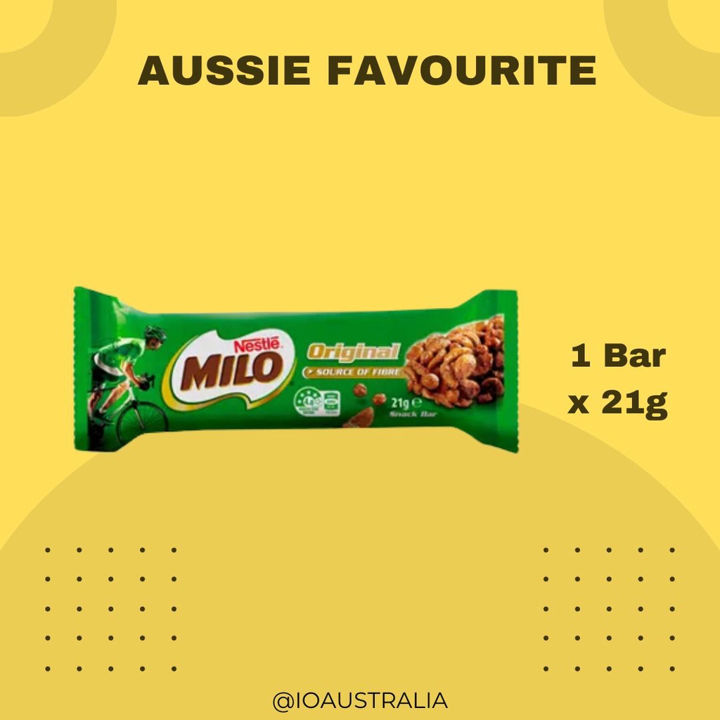 Nestle Milo 10 Snack Bars Original (10x21g) | Shopee Malaysia