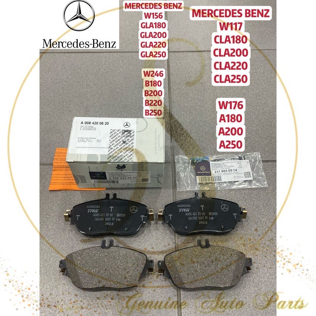 (100% ORIGINAL) MERCEDES BENZ W117 CLA180 CLA200 CLA250 W176 A180 A200 ...