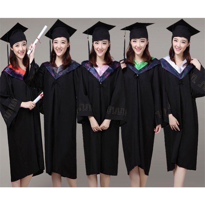 🇲🇾 Gown Jubah Cosplay Robe Hat Graduation Topi Costume Adult ...