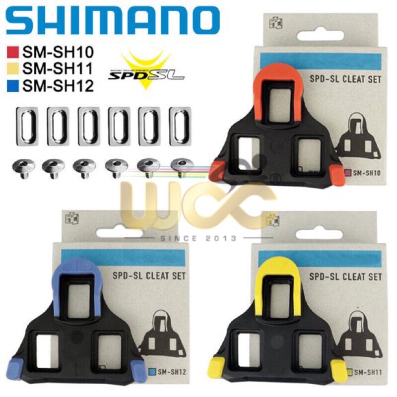 SHIMANO SH10 , SH11 , SH12 ORIGINAL ROAD BIKE CLEAT REPLACEMENT | Shopee Malaysia
