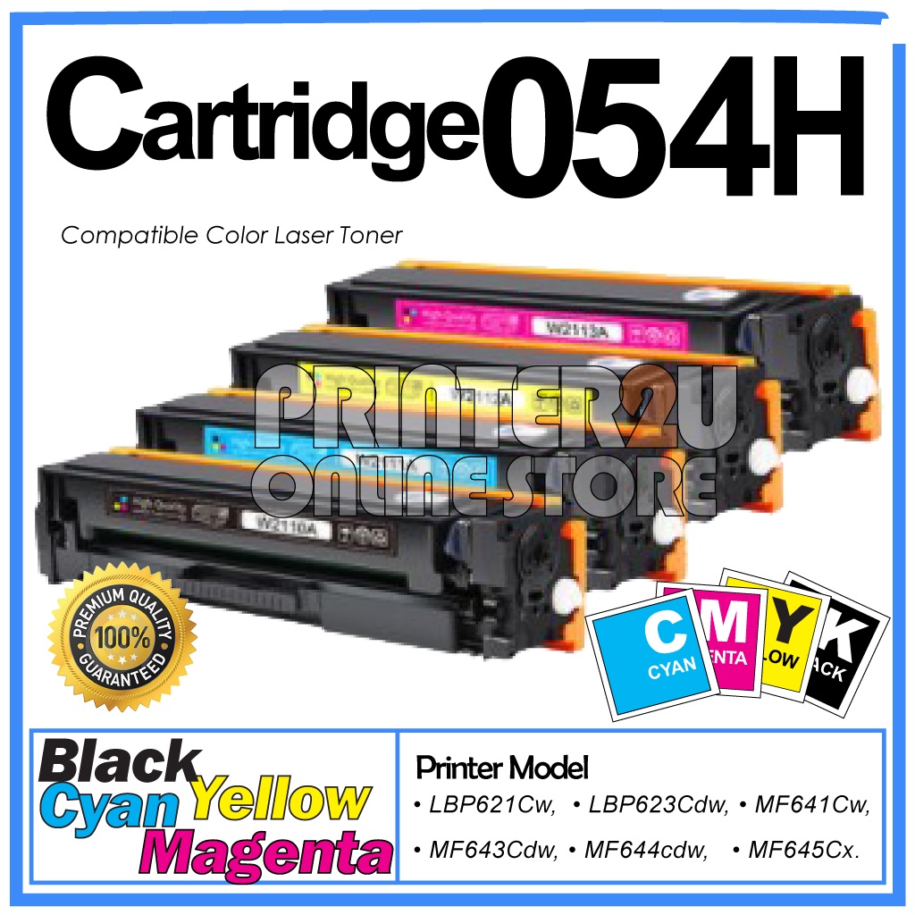 Compatible to Cano* 054H Cartridge 054 LBP621cw LBP621 LBP623cdw LBP623 ...