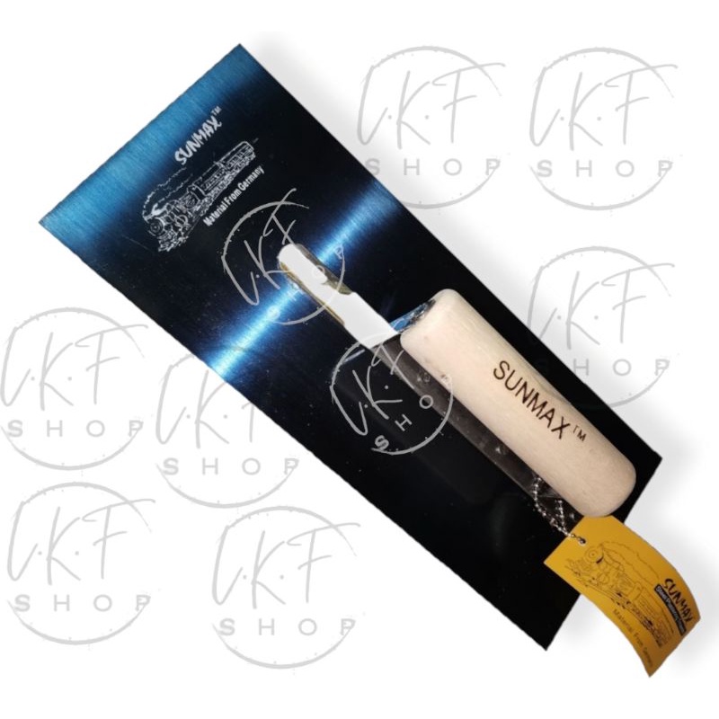 SUNMAX PLASTERING / SA NO1STAG 99999 Trowel Wood Handle for Simen ...