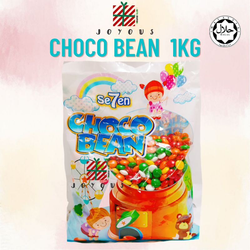 1kg Se7en Rainbow Choco Beans / 巧克力 | Shopee Malaysia