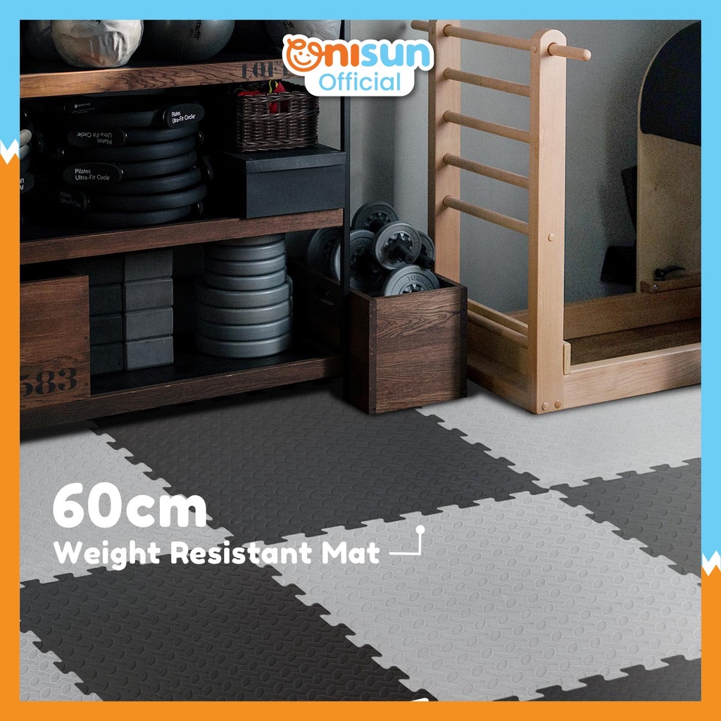 BUY 1 FREE 2 BORDERS | 60cm Weight Resistance Gym Mat | Eva Puzzle Mat ...