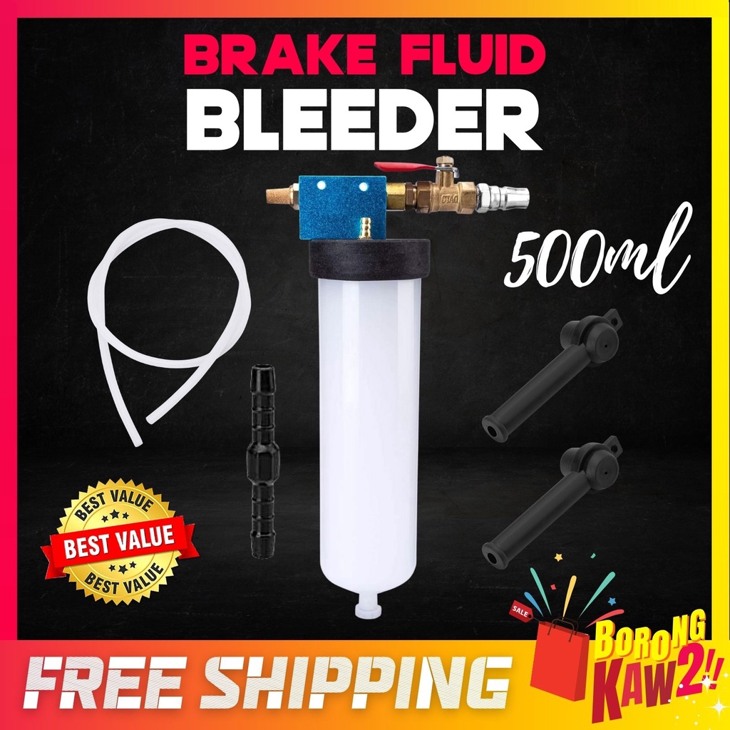 500ML Auto Car Brake Fluid Oil Change Replacement Tool Hydraulic Clutch Oil Pump Brake Fluid ...
