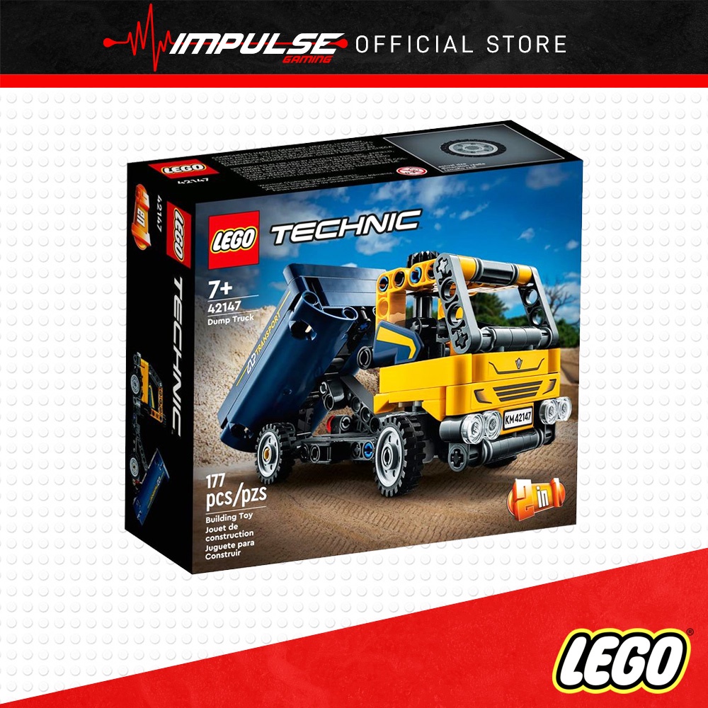 LEGO 42147 City - Dump Truck | Shopee Malaysia