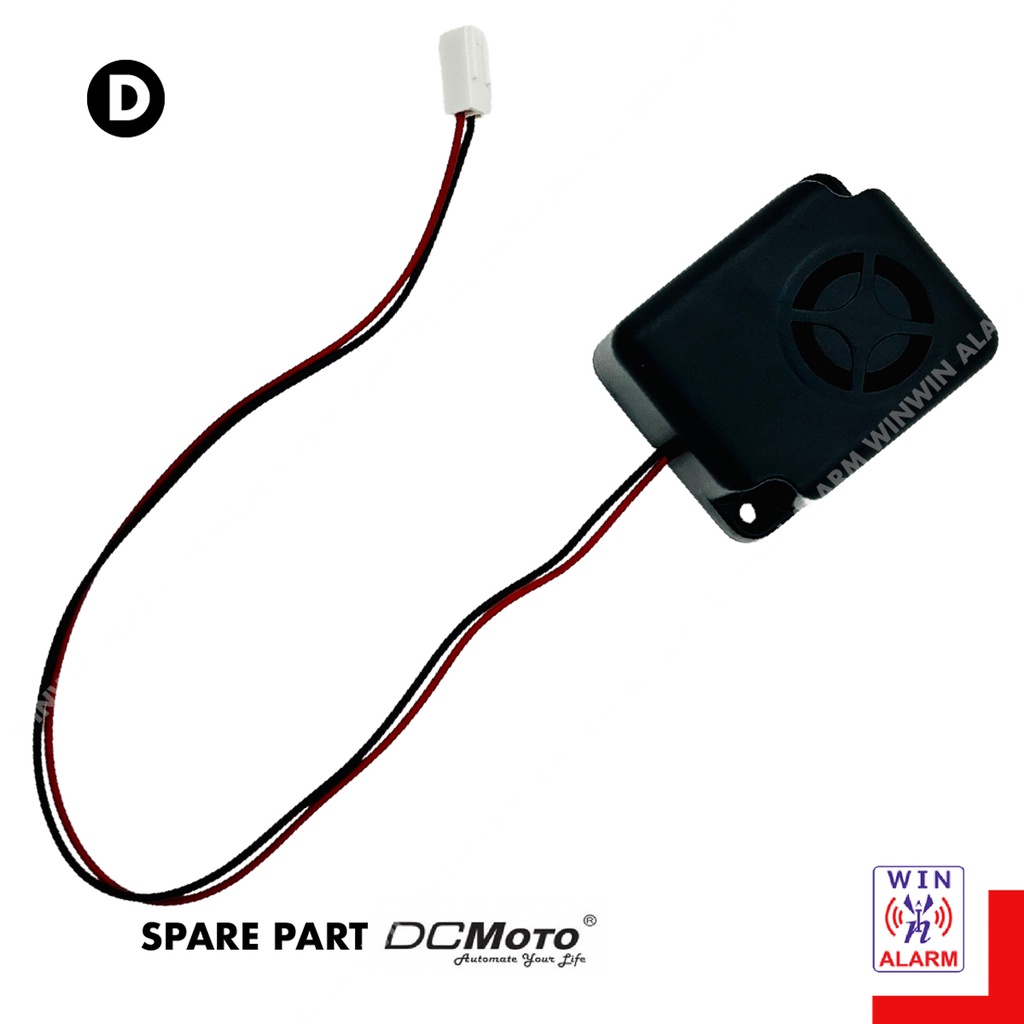 DCMOTO ( D ) DC925 GFM 12V PIEZO SIREN DC MOTO - WINWIN ALARM | Shopee ...