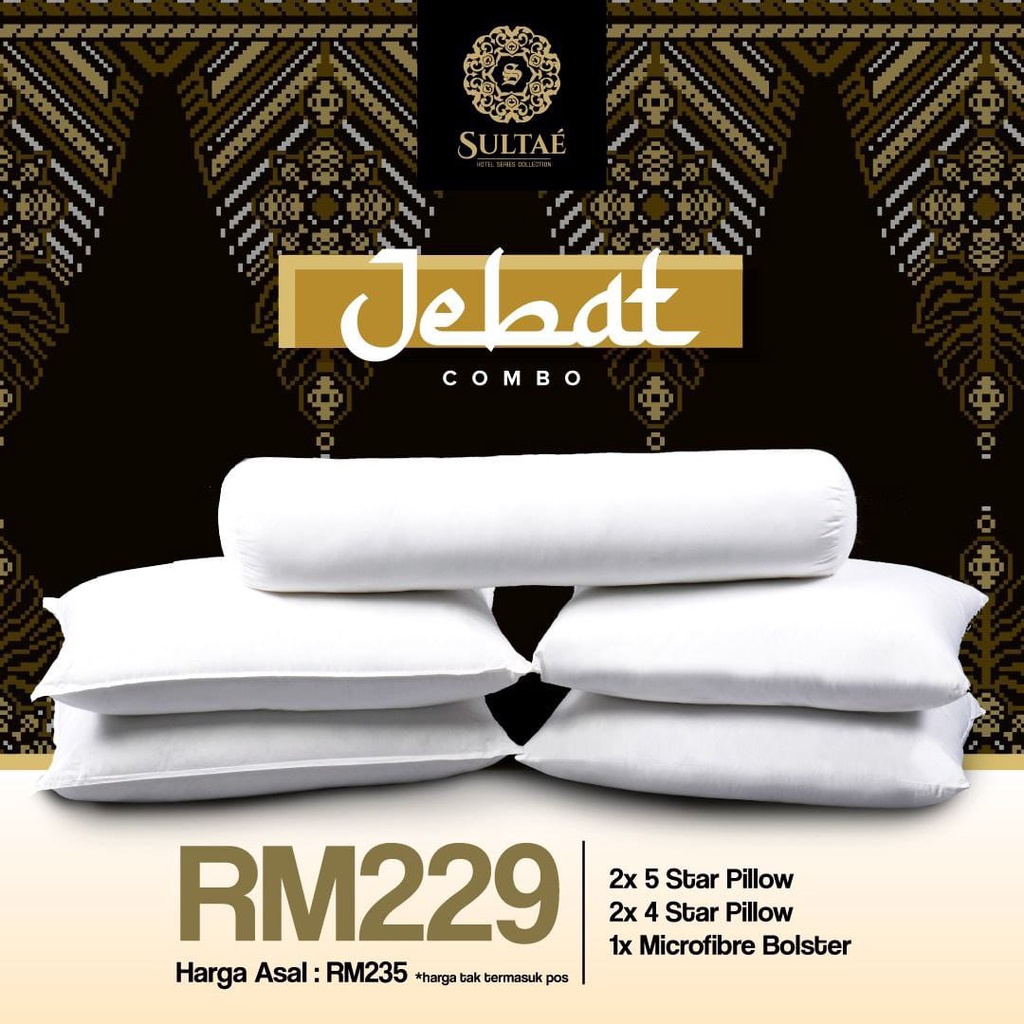 Bantal The Sultan | Sultera Pillow - [SET | PACKAGE | COMBO] for King ...