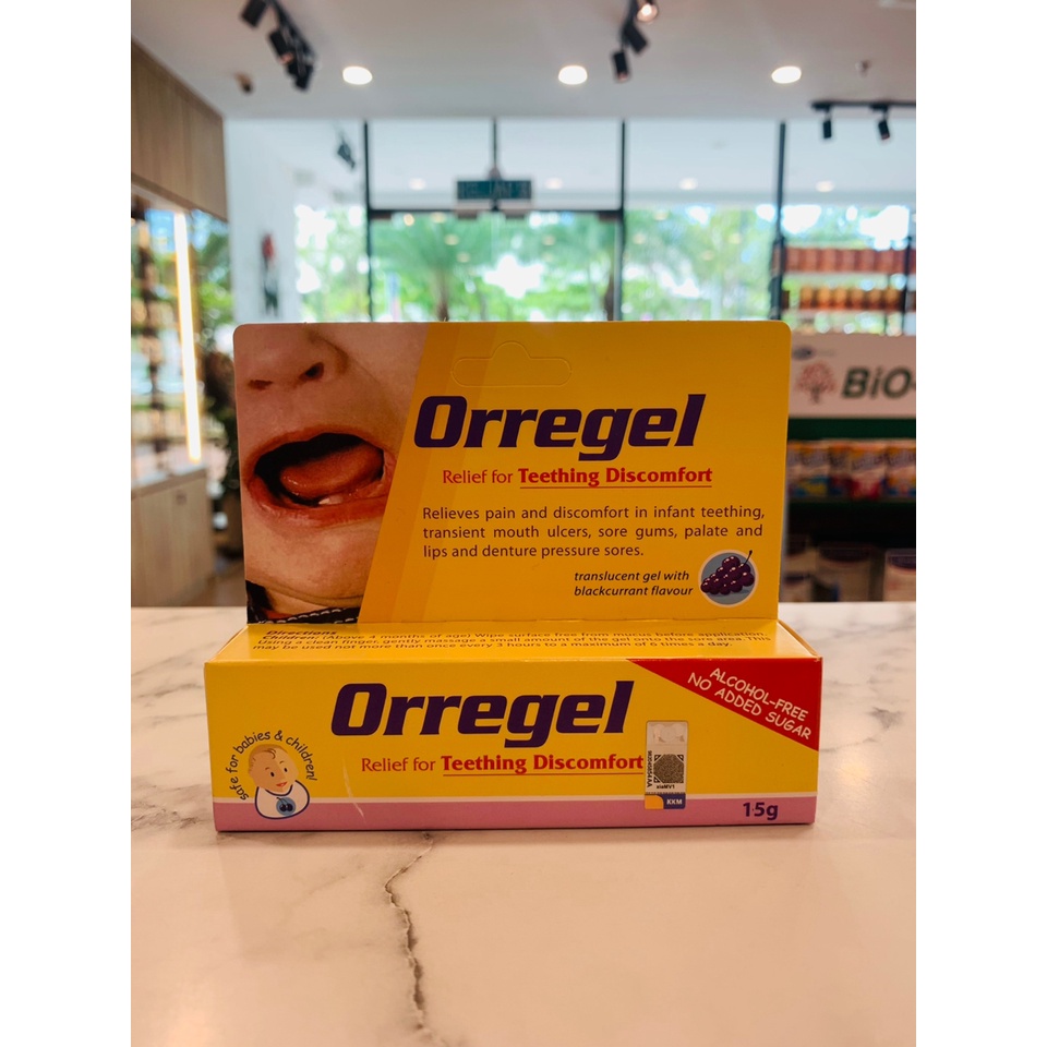 Preferred +】ORREGEL TEETHING GEL 15G | Shopee Malaysia