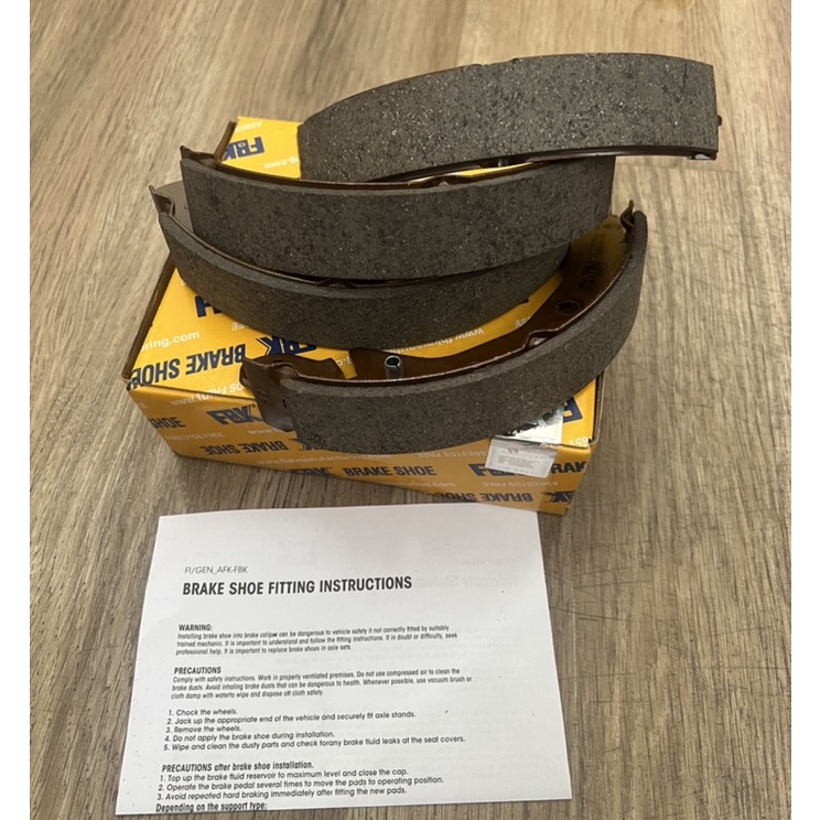 Proton Saga Blm / BLM FLX Brake Shoe Rear ( FBK ) | Shopee Malaysia