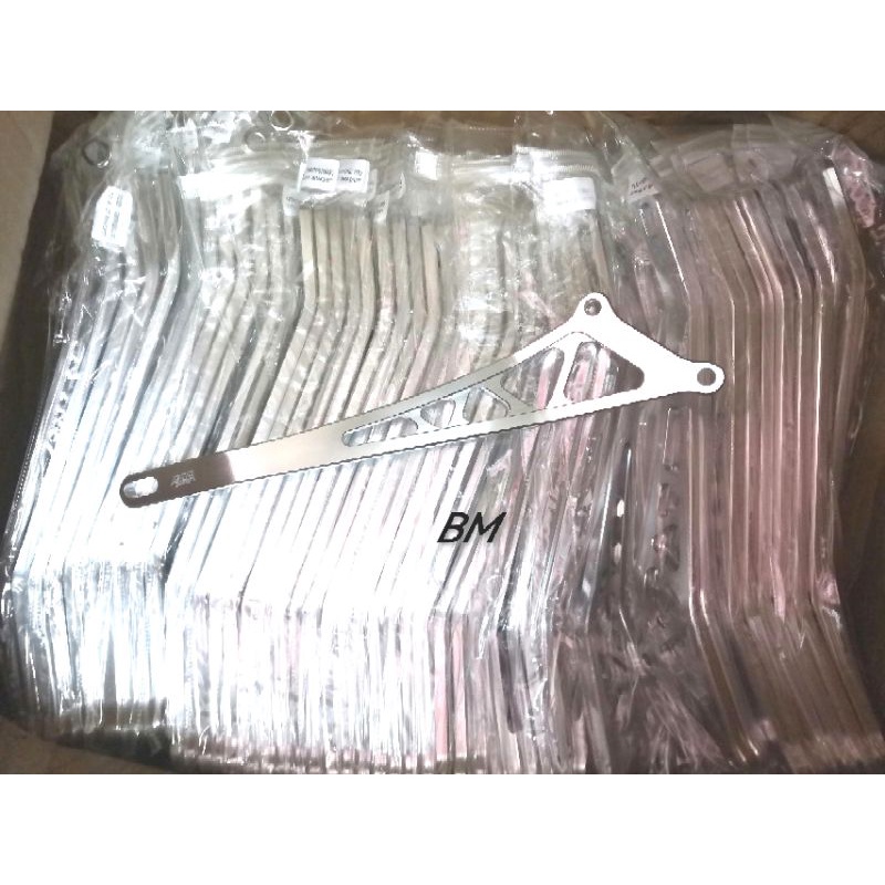 ALLOY CNC EXHAUST BRACKET YAMAHA Y16 Y15 LC135 CNC EKZOS MUFFLER ...