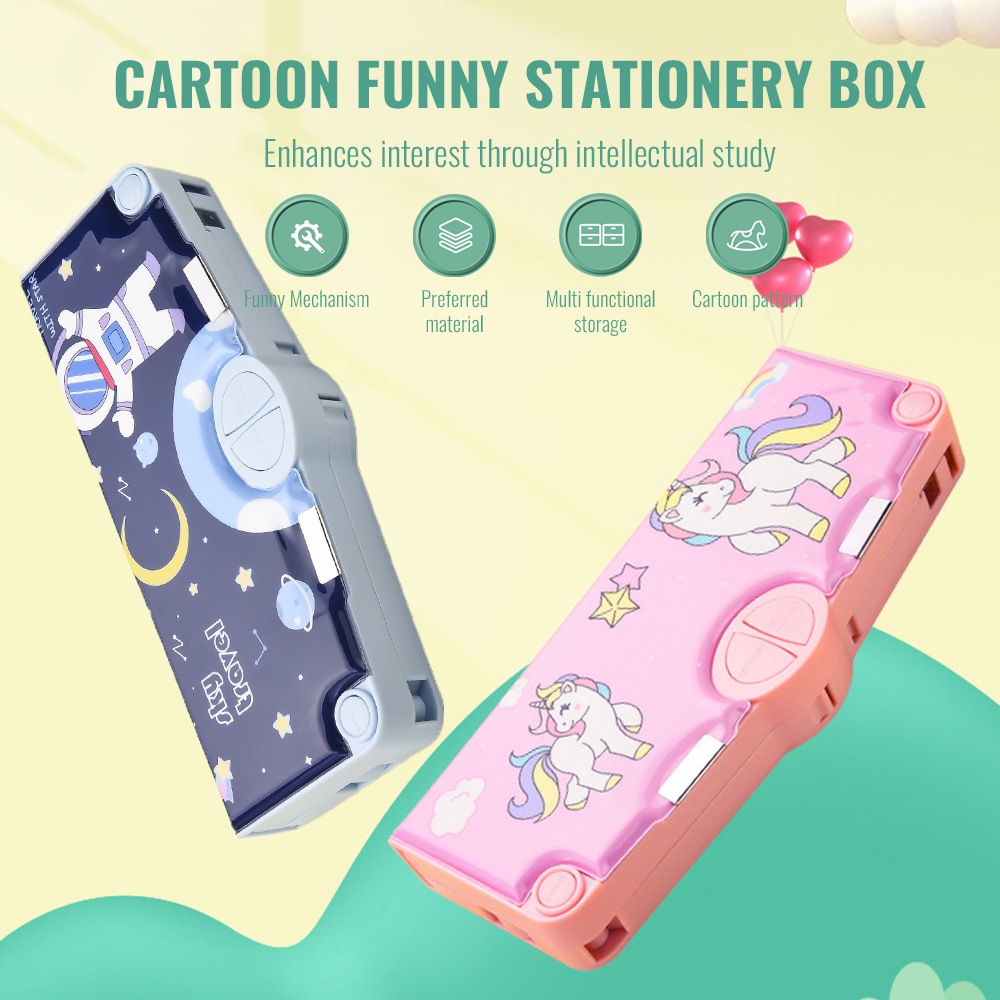 New Style Multifunctional Pencil Box Cartoon Pencil Case Cute ...
