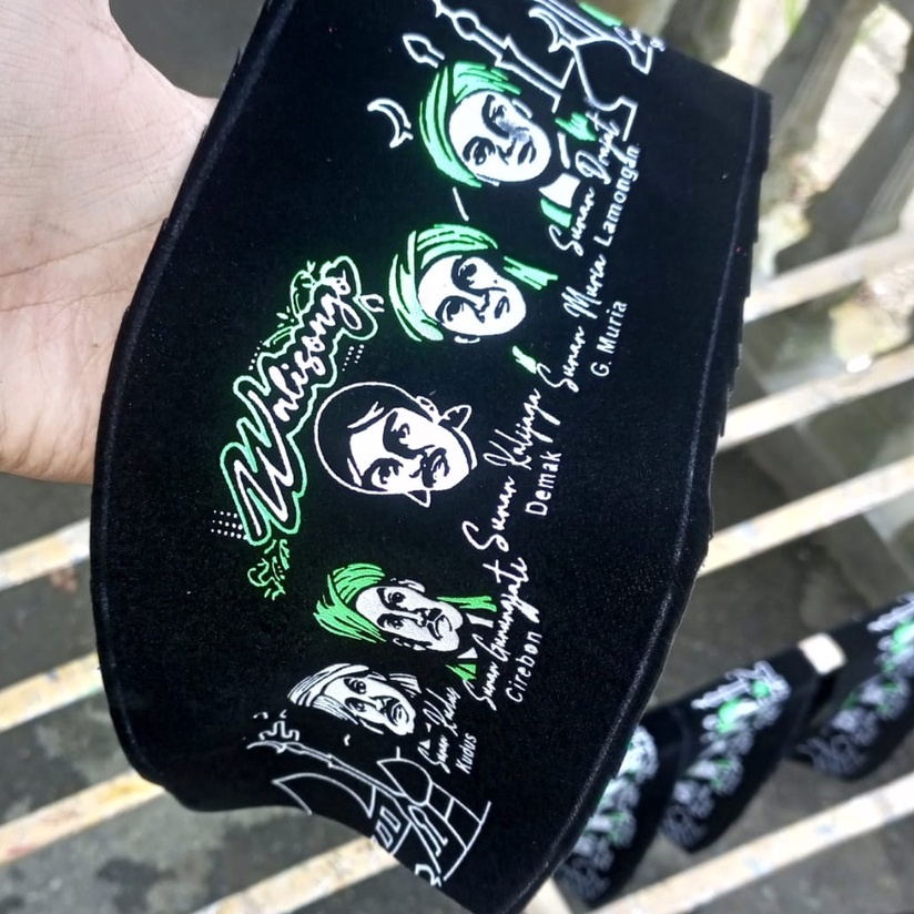 HITAM Children's Black Peci Wali Songo Kopiah Sembilan Wali Songkok ...