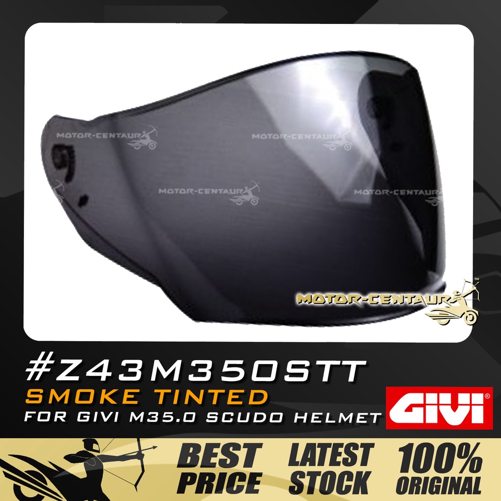 TOPI KELEDAR 2022 GIVI JET HELMET M35.0 SCUDO SOLID ICE WHITE GREY ...