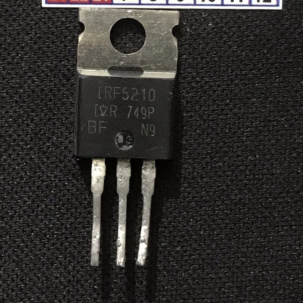 Bag of 5 IRF5210 Mosfet channel-P 40A 100V disassemble | Shopee Malaysia