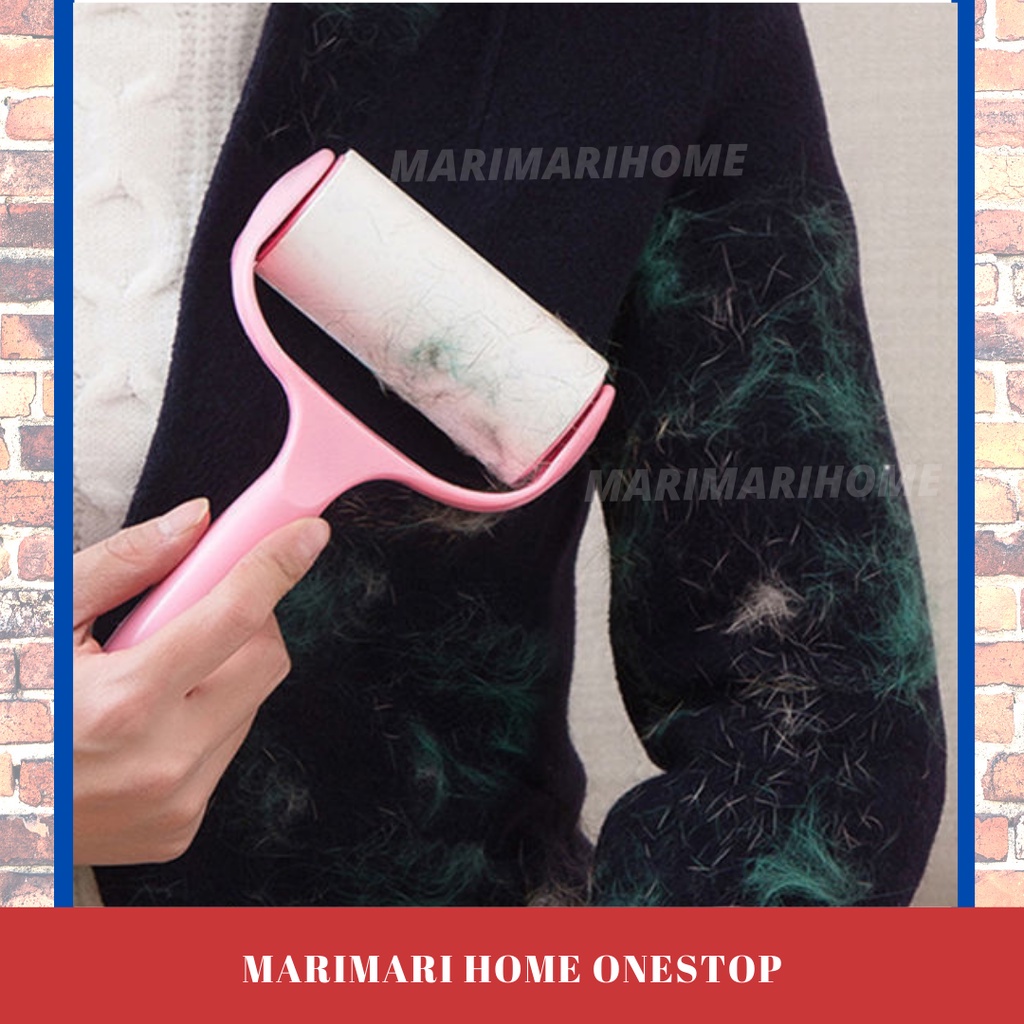 Reusable Sticky Lint Roller Dust Hair Remover Refillable Cloth Cleaner ...