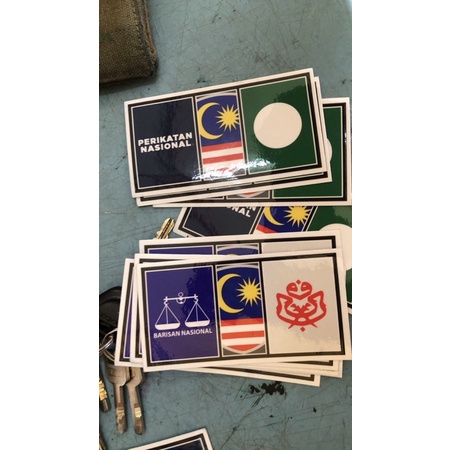 stiker parti politik | Shopee Malaysia