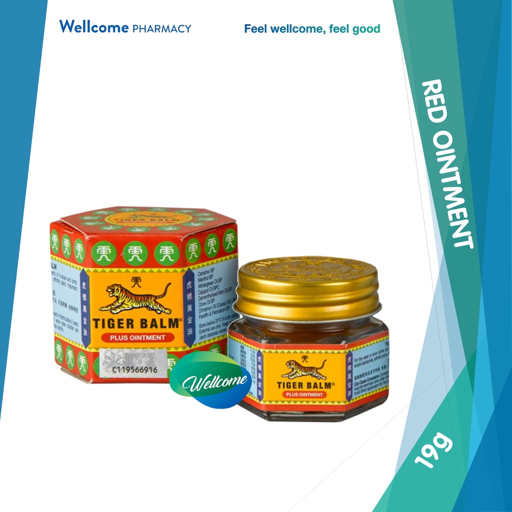 Tiger Balm Plus Red Ointment - 19g | Shopee Malaysia