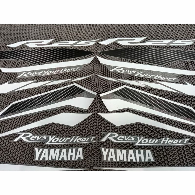 STRIPING STICKER R25 TRANSPARENT CUSTOM SIMPLE LIST | Shopee Malaysia