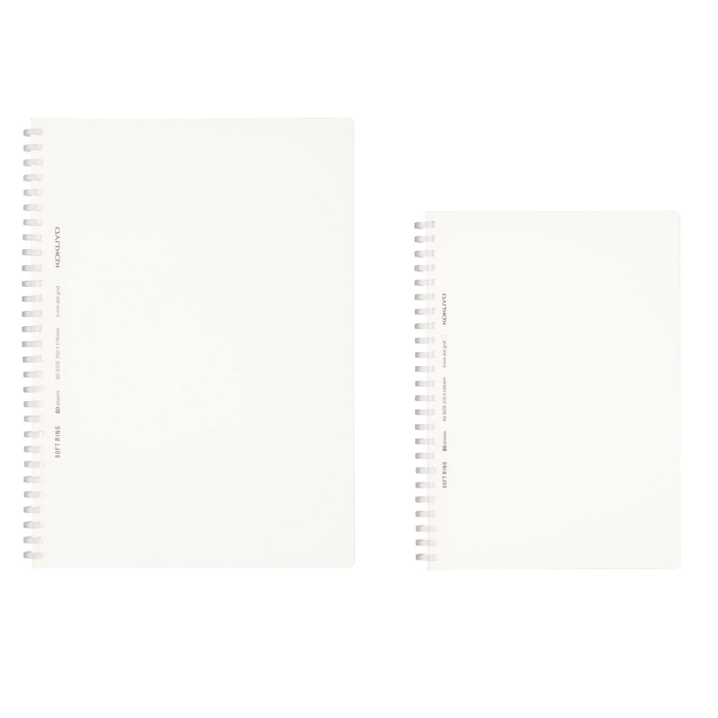 Kokuyo Soft Ring Dotted Notebook A5 B5 80 Sheets Shopee Malaysia