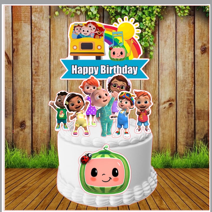 Cocomelon Cake Topper 018 | Shopee Malaysia