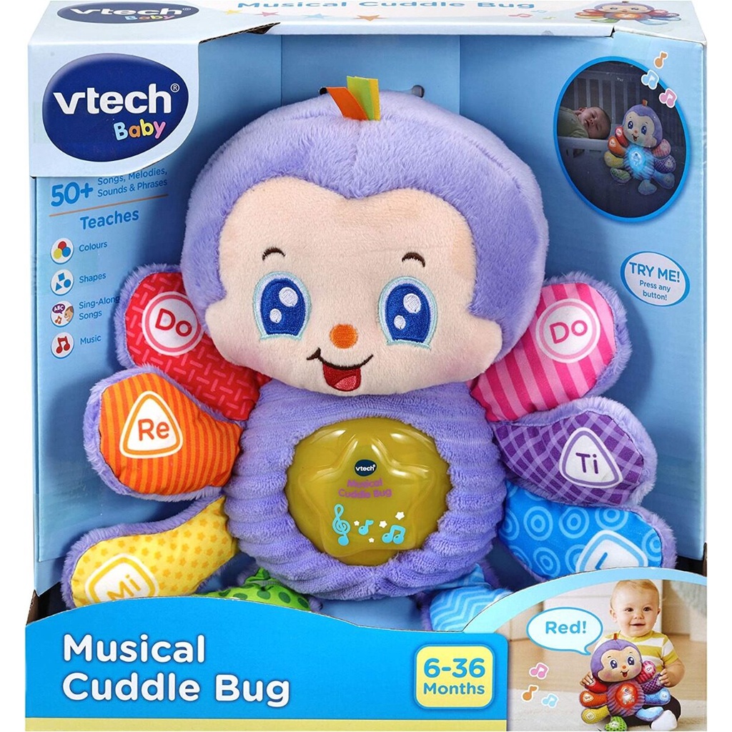 Original Vtech Musical Cuddle Bug (6+ months) | Shopee Malaysia