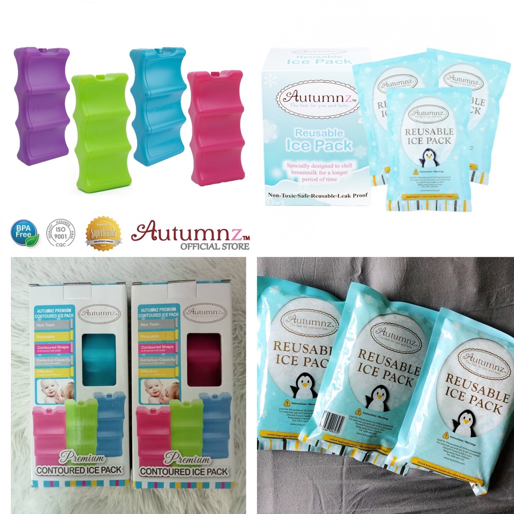 Autumnz Reusable Ice Pack / Premium Contoured Ice Pack 100% Original ...