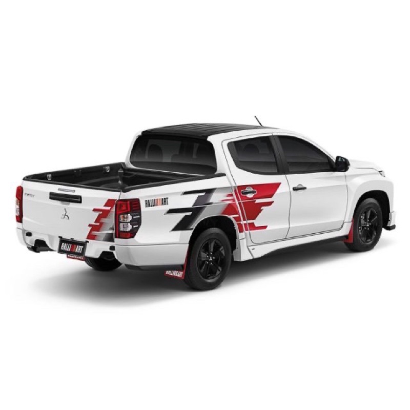 [4X4 Series]K499# Mitsubishi TRITON Ralliart Full Set Body Stickers ...