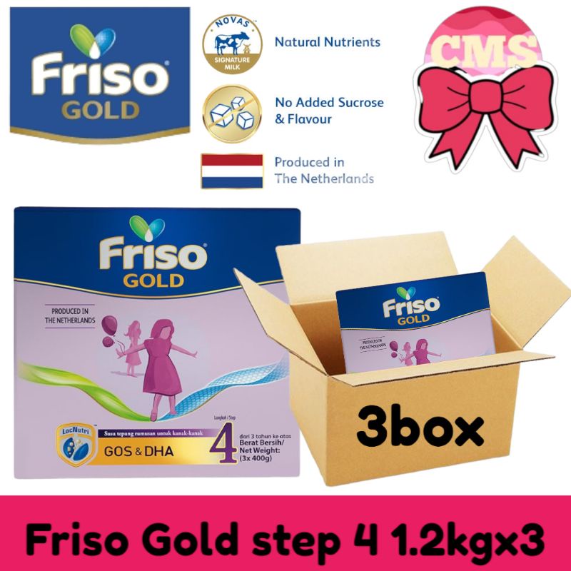 Friso Step 4 1.2kg X 3 Boxes | Shopee Malaysia