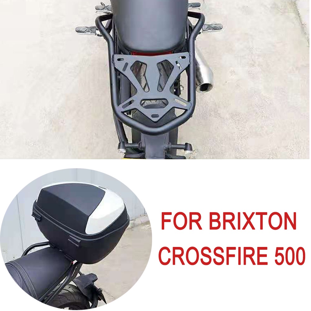 For Brixton Crossfire 500 500X Bumper Engine Guard Crash Bars Rear Seat ...