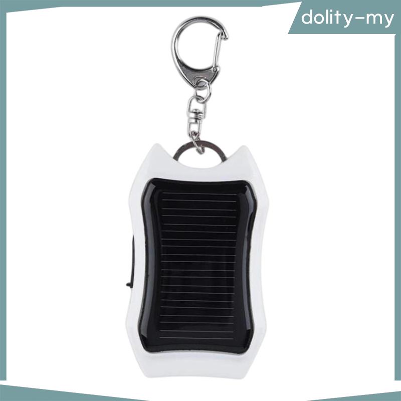 [ 1200mAh Keychain Solar Panels Charger Outdoor for Phones | Shopee ...