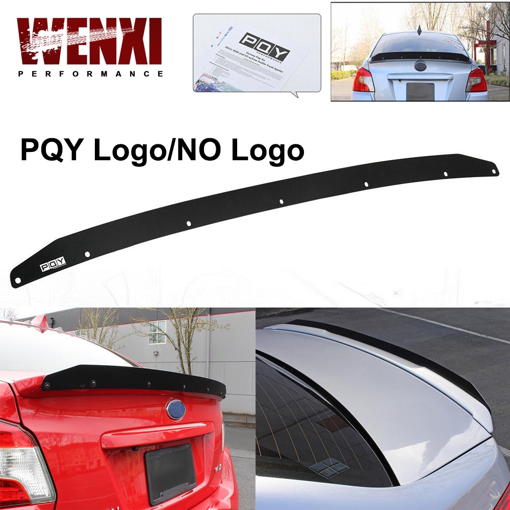 Anodize Aluminum Flap Rear Spoiler For 15-on Subaru WRX Sti Low Profile ...
