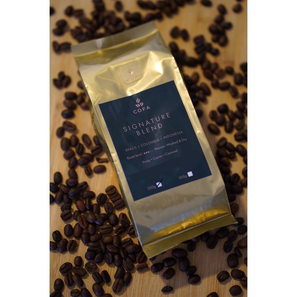 COFA Coffee Beans - COFA Signature Blend 250g | Shopee Malaysia